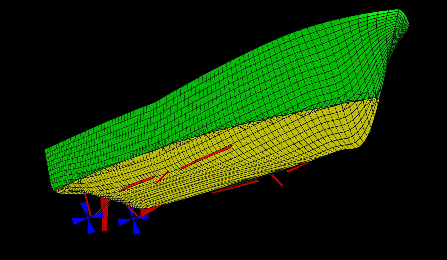 Why hull appendages are hydrodynamically superimposed on ship motion ...